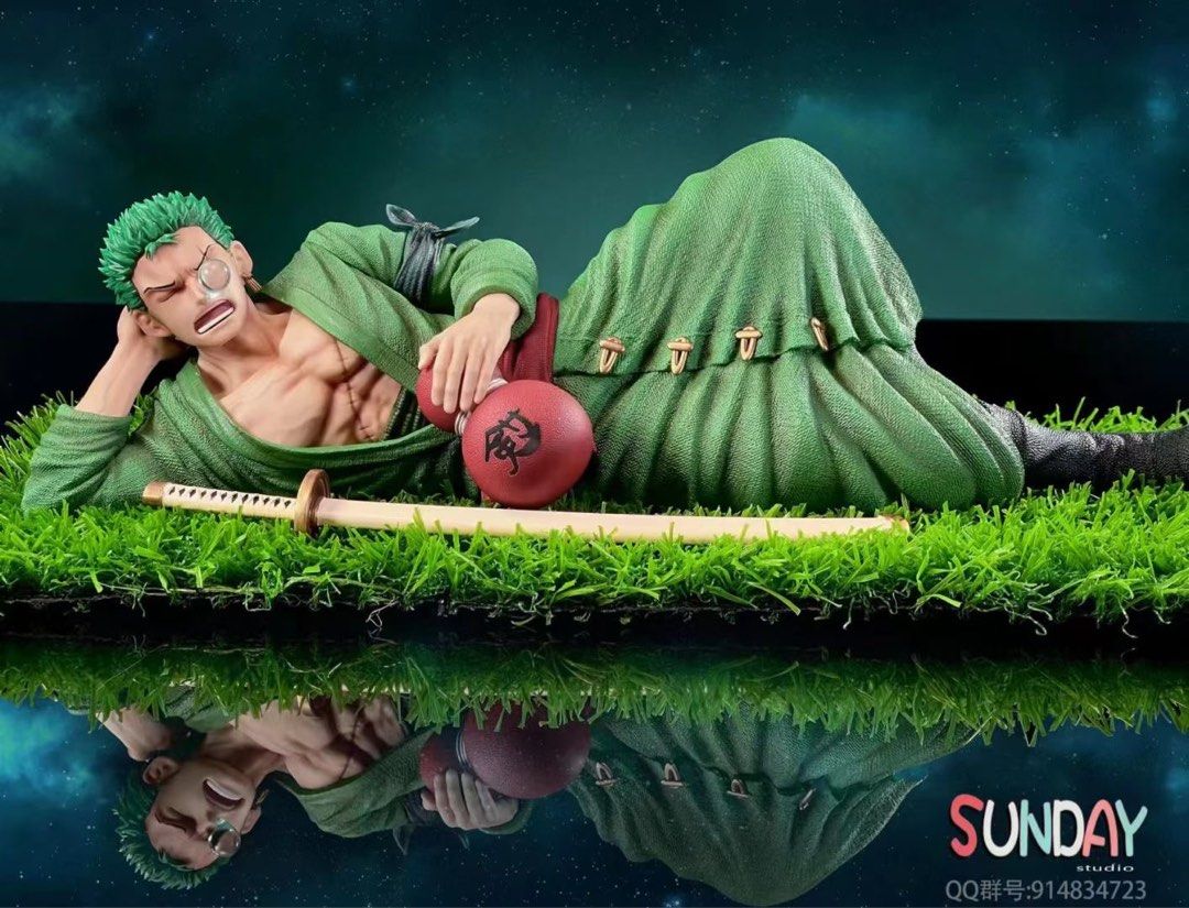 [PO] One Piece|Napping Zoro, Furniture & Home Living, Home Decor ...