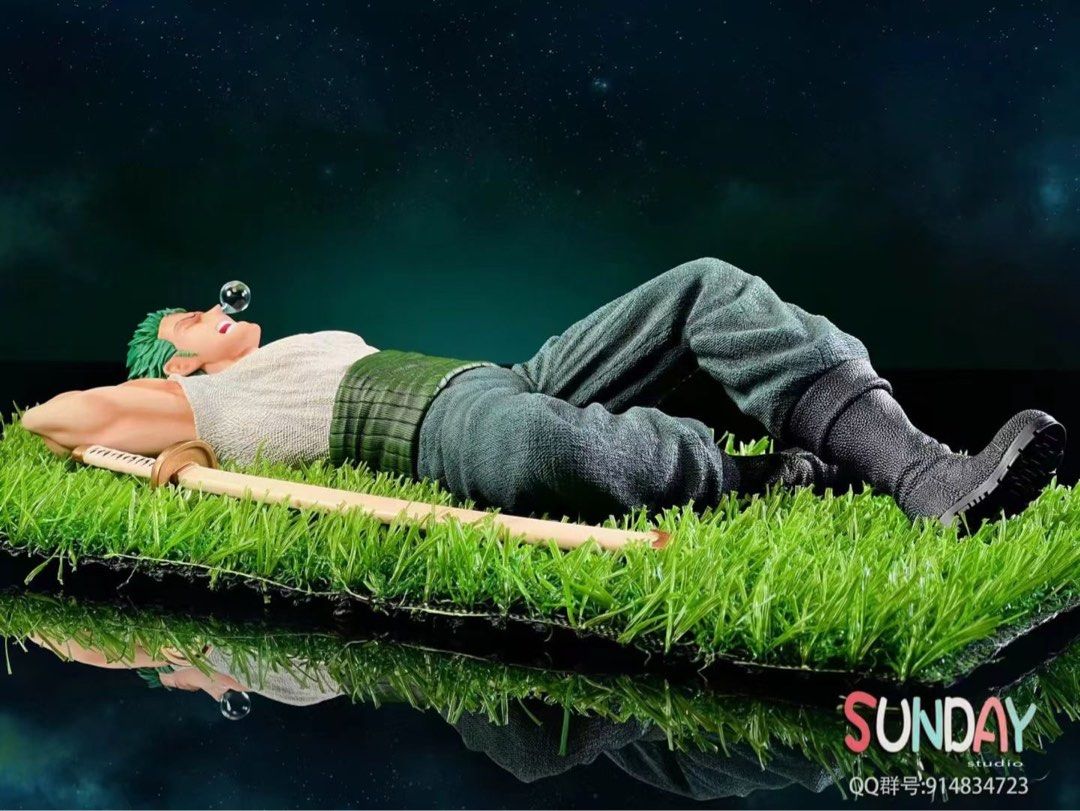 [PO] One Piece|Napping Zoro, Furniture & Home Living, Home Decor, Other ...
