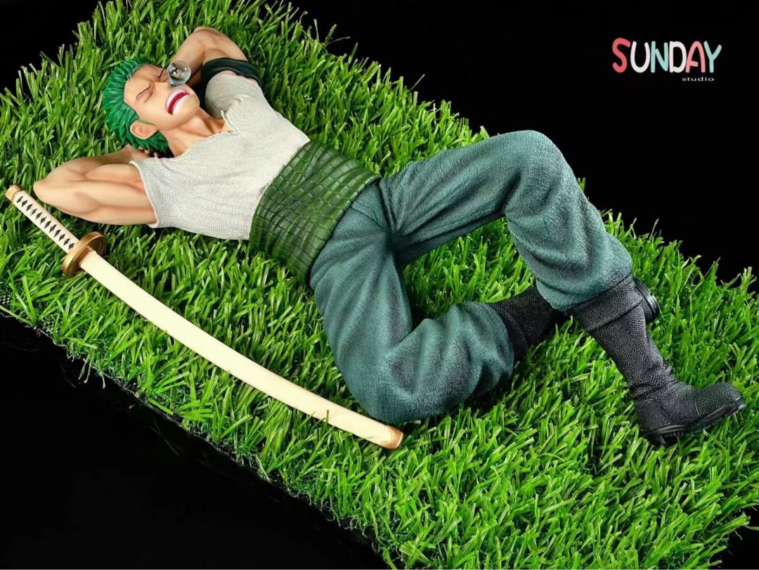 [PO] One Piece|Napping Zoro, Furniture & Home Living, Home Decor ...