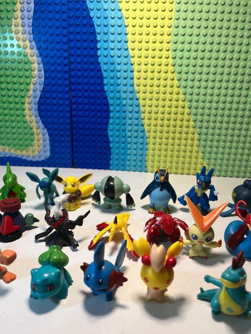 Pokemon minifigures bundle, Hobbies & Toys, Toys & Games on Carousell