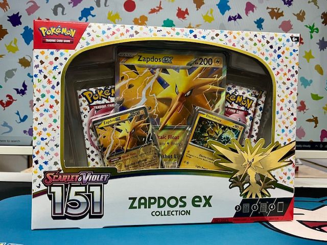 Pokemon TCG sv3.5 151 Zapdos Ex Collection Box [Scarlet & Violet ...