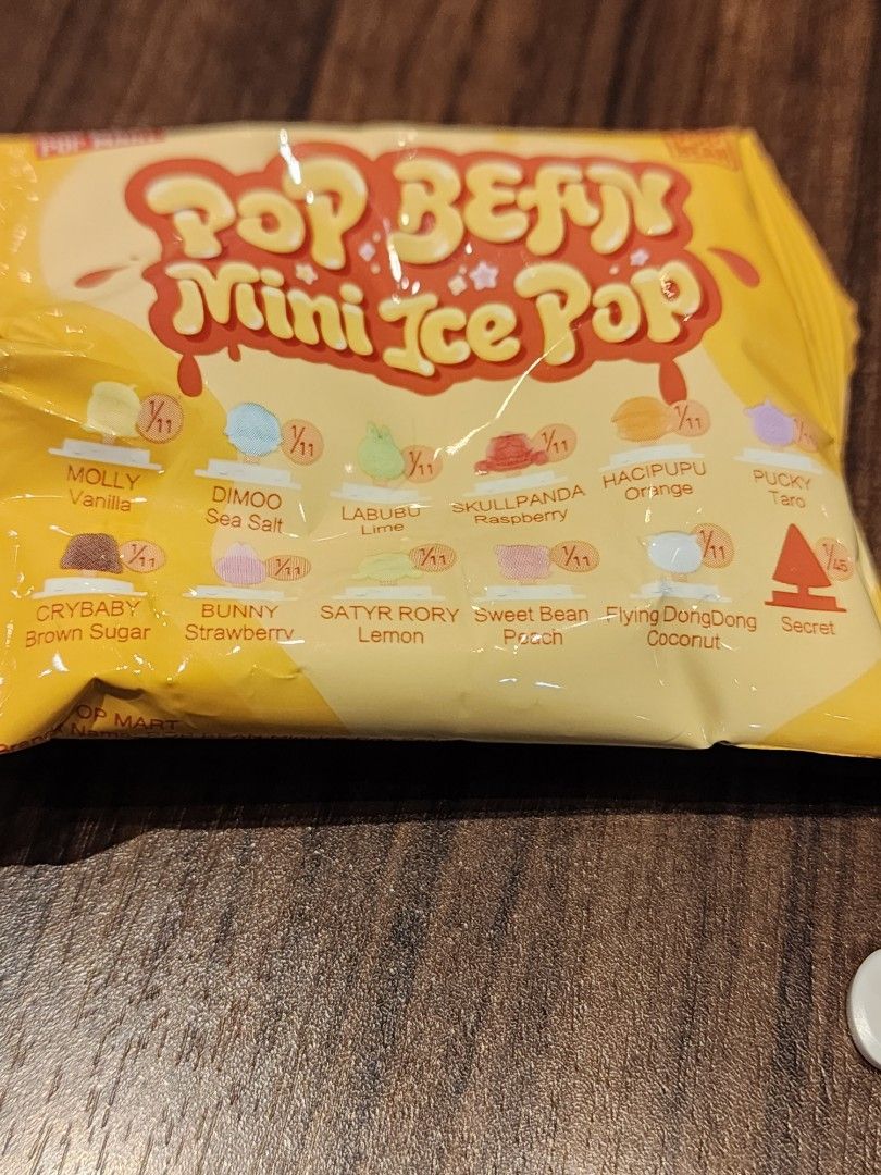 POP BEAN mini ice pop - sweet bean, Hobbies & Toys, Toys & Games on ...