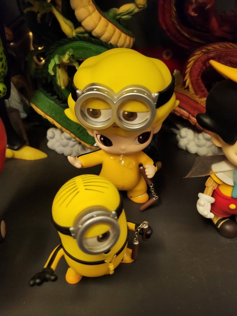 Popmart dimoo X Minion 400%, Hobbies & Toys, Toys & Games on Carousell