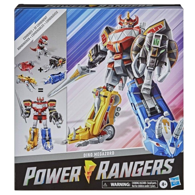 Mighty Morphin Power Rangers Dino Megazord Hasbro, Hobbies & Toys, Toys ...