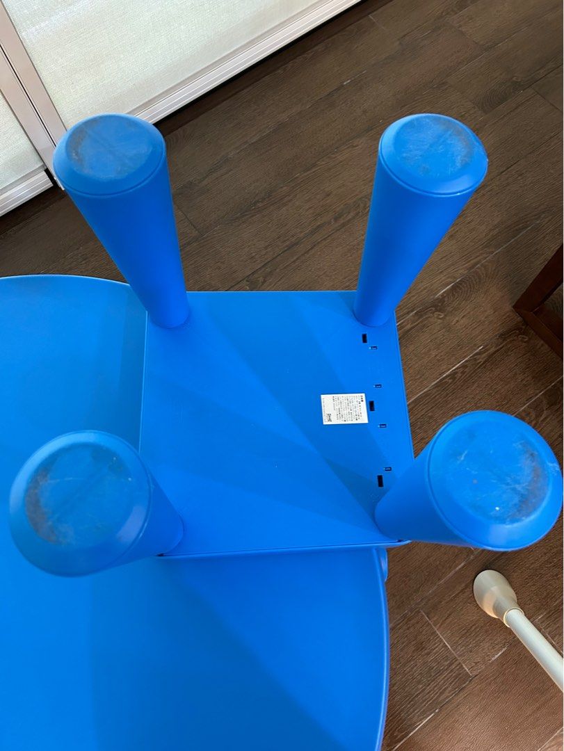 Preloved ikea mammut table and chair, Babies & Kids, Baby Nursery ...