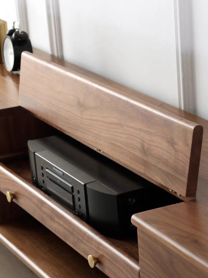 Projector & TV Console Sideboard Projector Cabinet TV Storage Cabinet ...