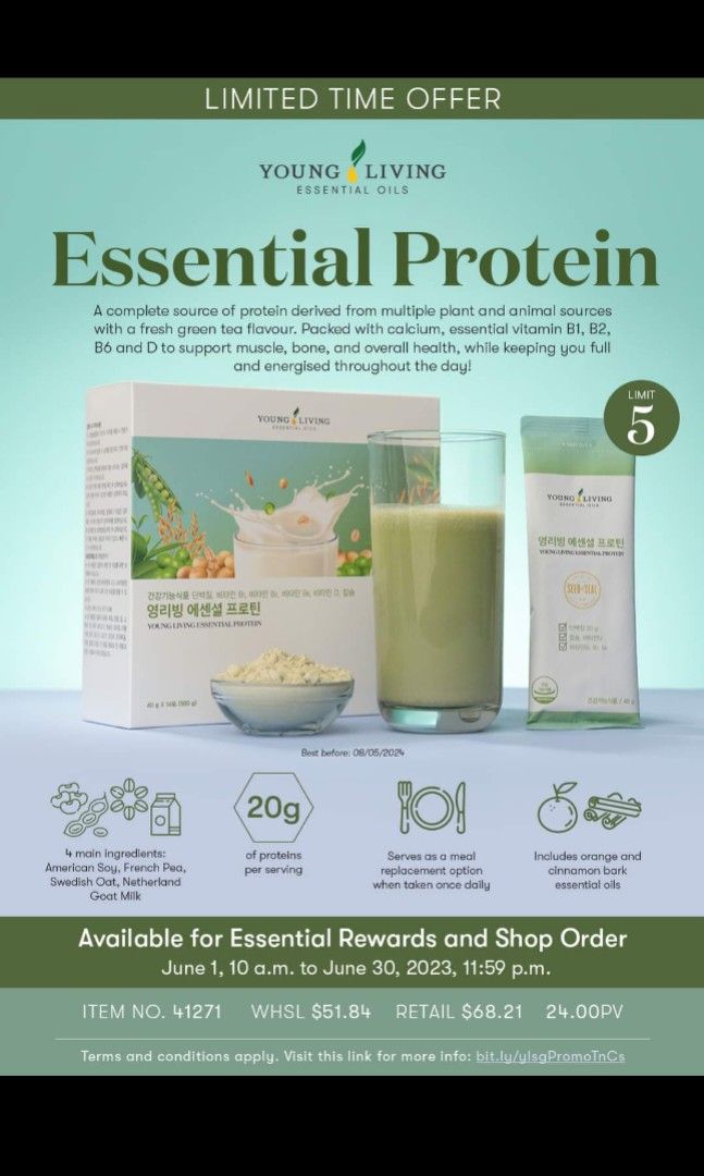 Protein young living, 兒童＆孕婦用品, 孕婦用品 - Carousell