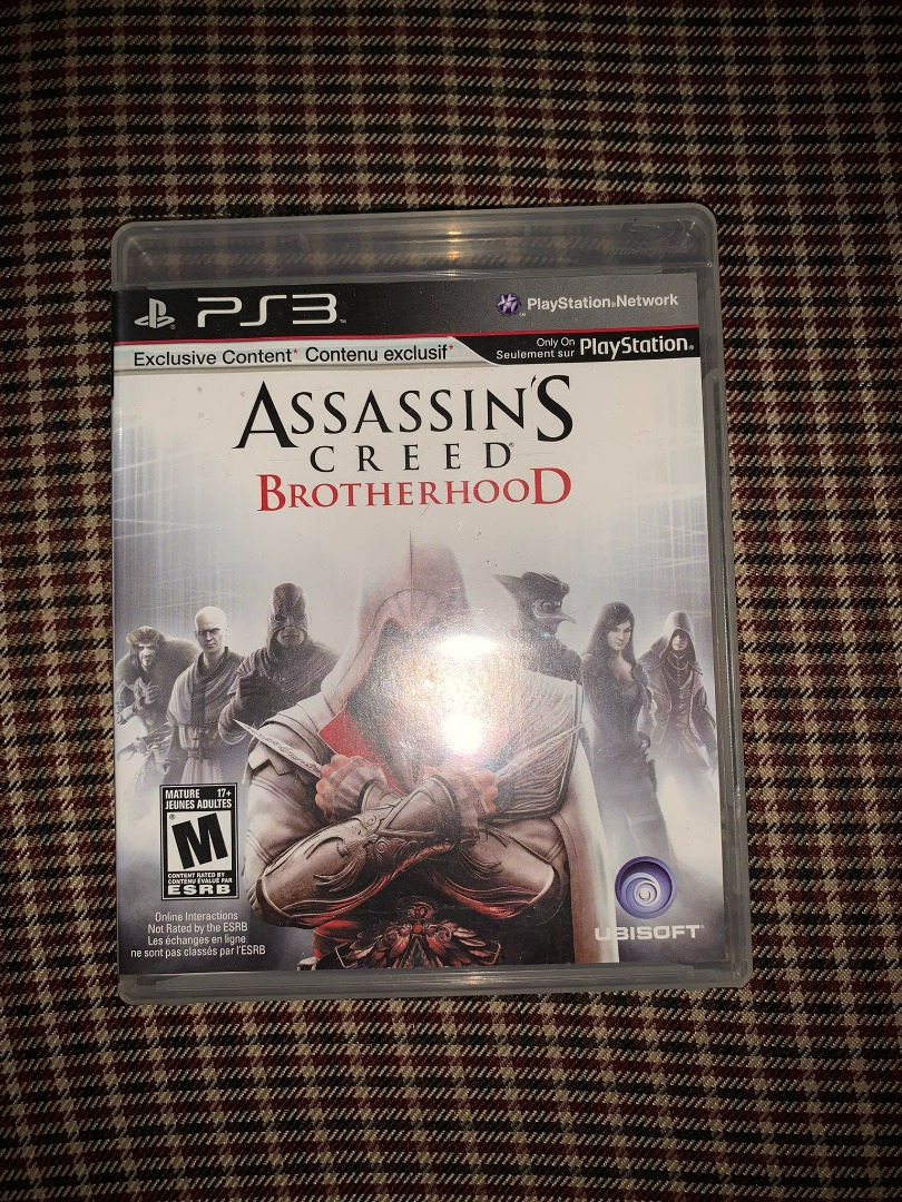 PS3 Assassin's Creed Brotherhood, Video Gaming, Video Games ...