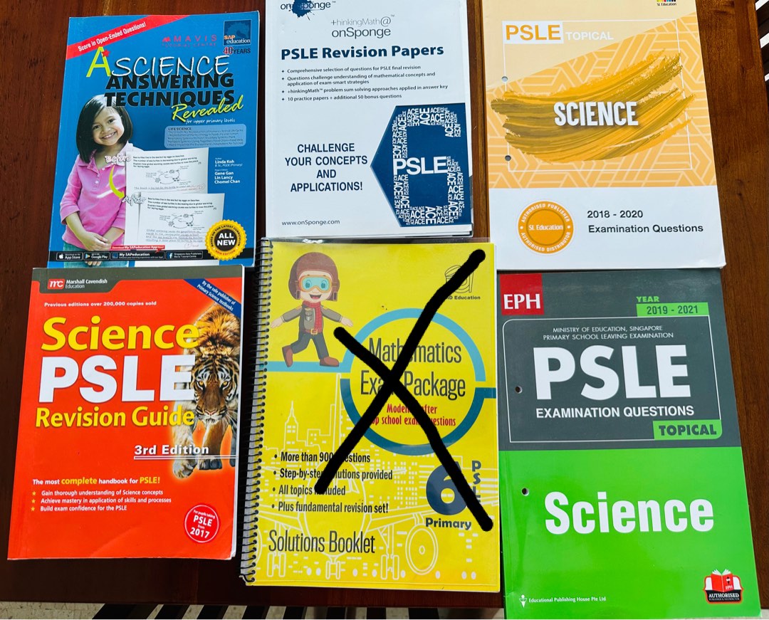 PSLE Assessment books, Hobbies & Toys, Books & Magazines, Assessment ...