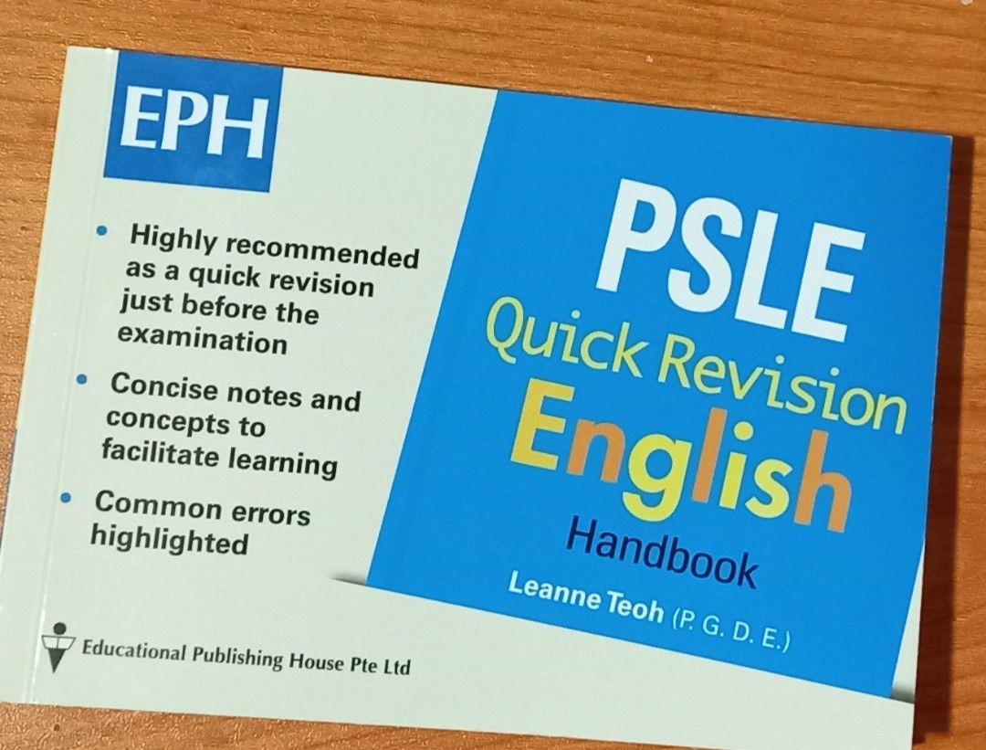 PSLE quick revision English handbook, Hobbies & Toys, Books & Magazines ...