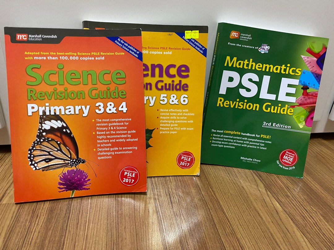 PSLE SCIENCE MATHS GUIDE BOOKS, Hobbies & Toys, Books & Magazines ...