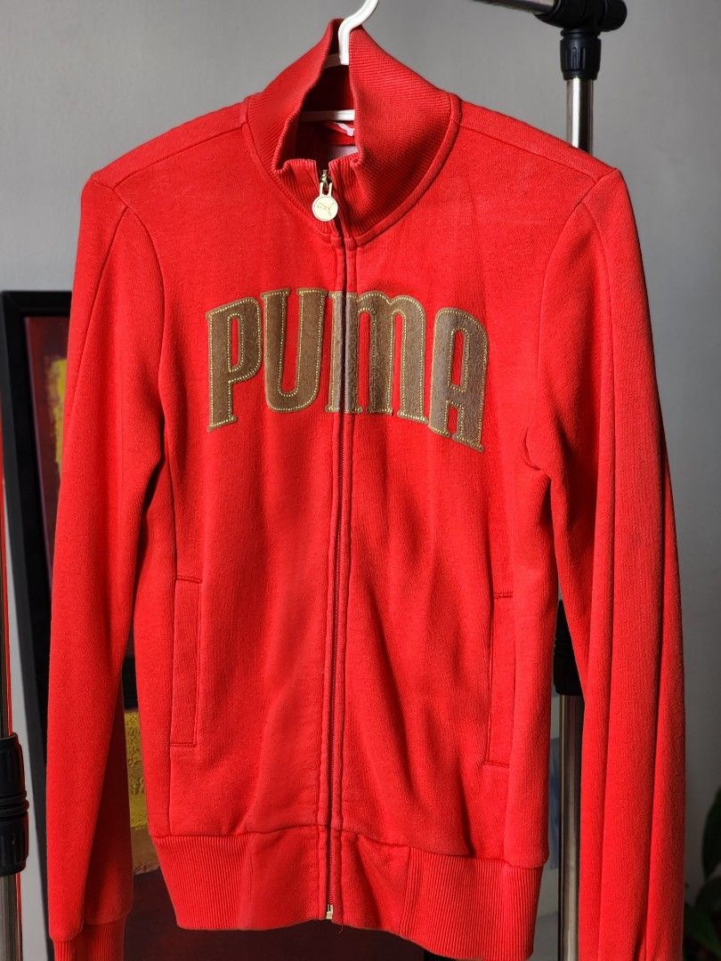 Puma Sweater, Women's Fashion, Coats, Jackets and Outerwear on Carousell