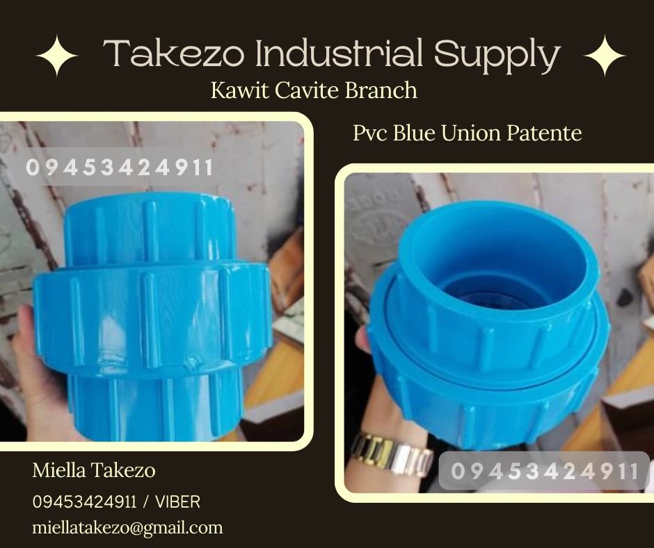 Pvc Blue Union Patente, Commercial & Industrial, Construction Tools ...