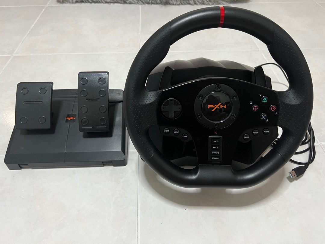 PXN V900 Steering Wheel, Video Gaming, Gaming Accessories, Controllers ...