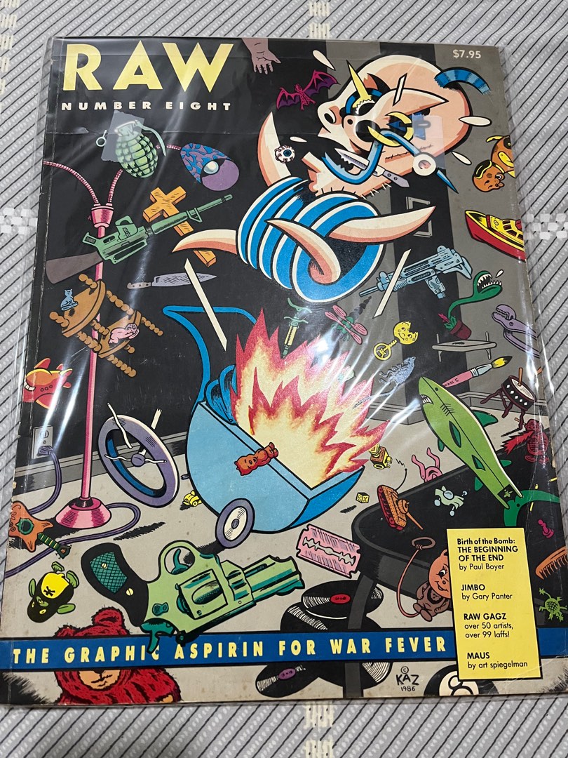 RAW no.8 Art Spiegelman Maus Blab! WEIRDO, Hobbies & Toys, Books ...