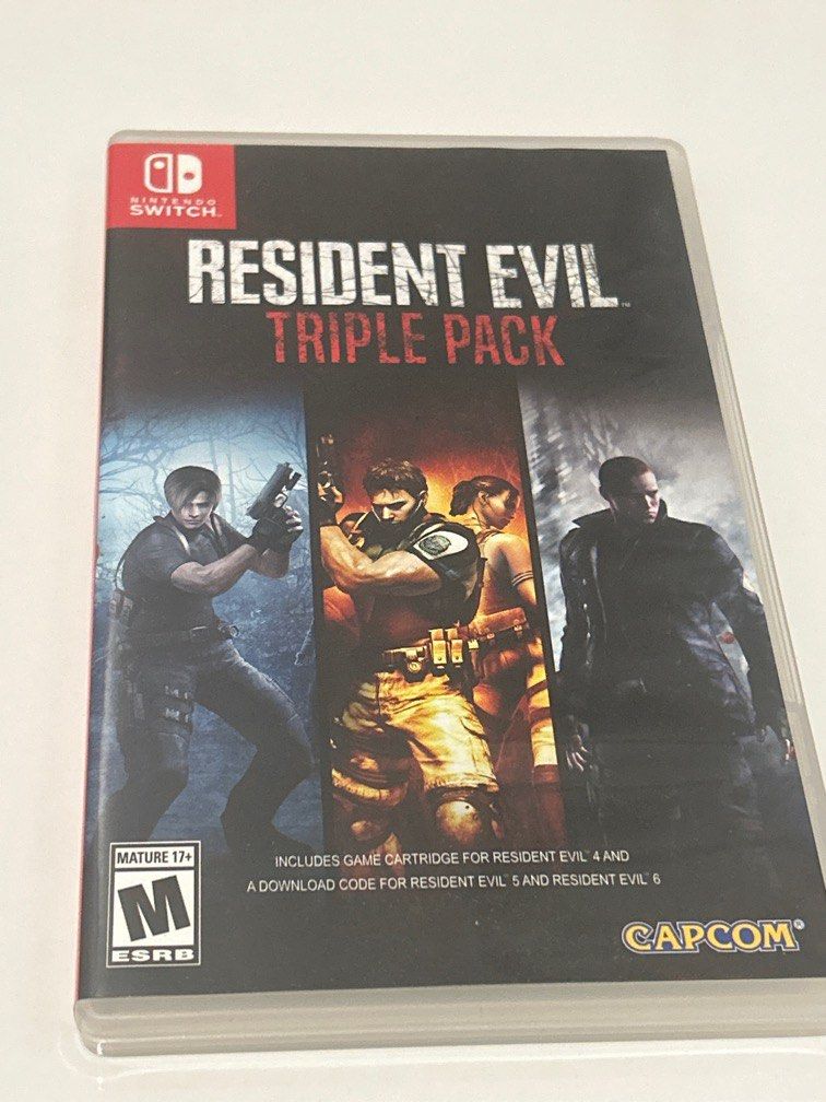 Resident Evil Triple Pack, Video Gaming, Video Games, Nintendo on Carousell