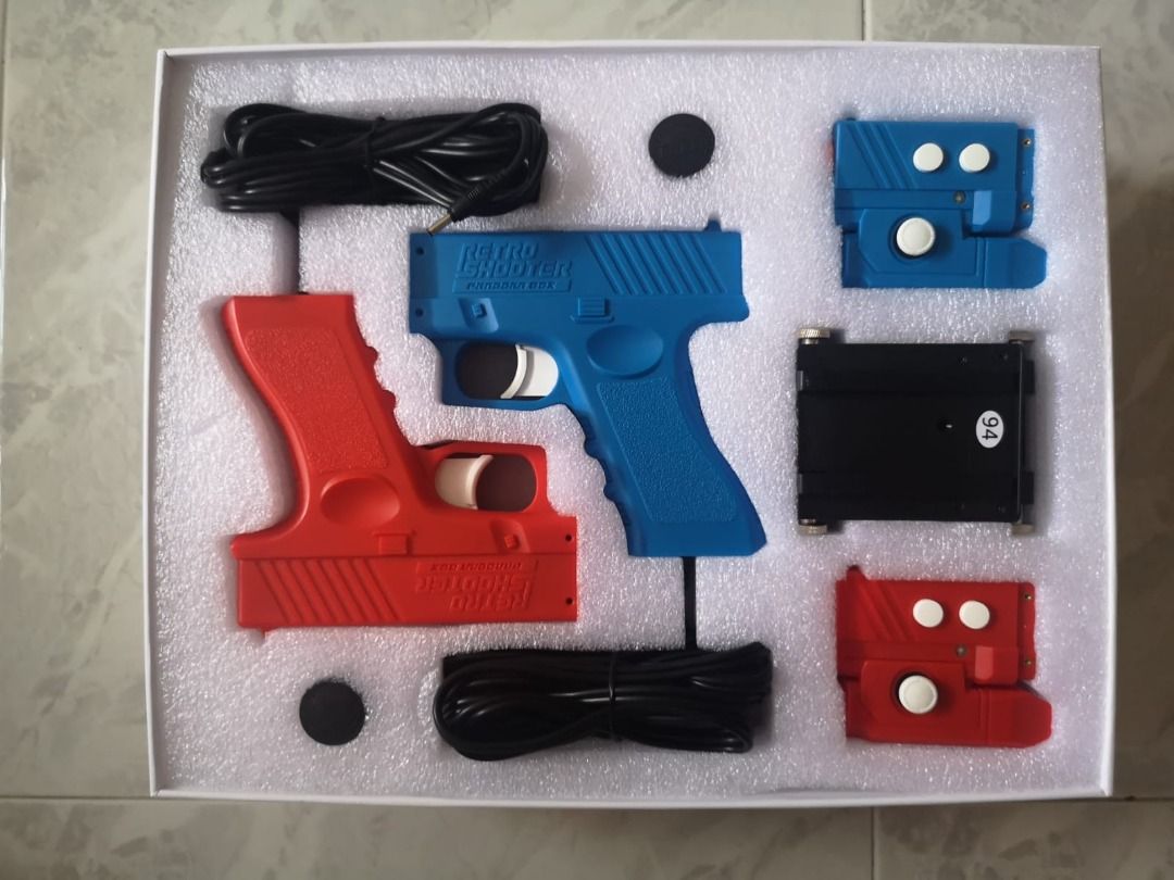 Retro shooter guns and console + accessories, Video Gaming, Video Games ...
