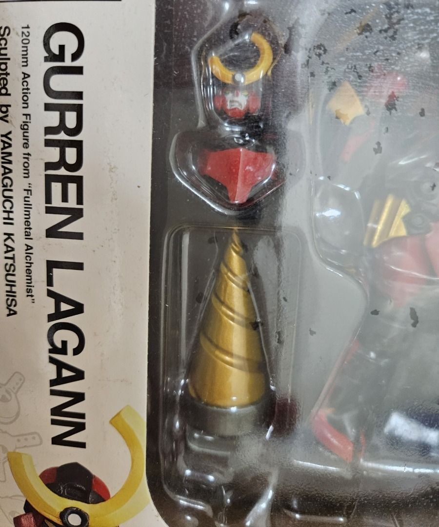 Revoltech Gurren Lagann (with Gurren Wing Ver.) Series No. 119, Hobbies & Toys, Toys & Games on ...