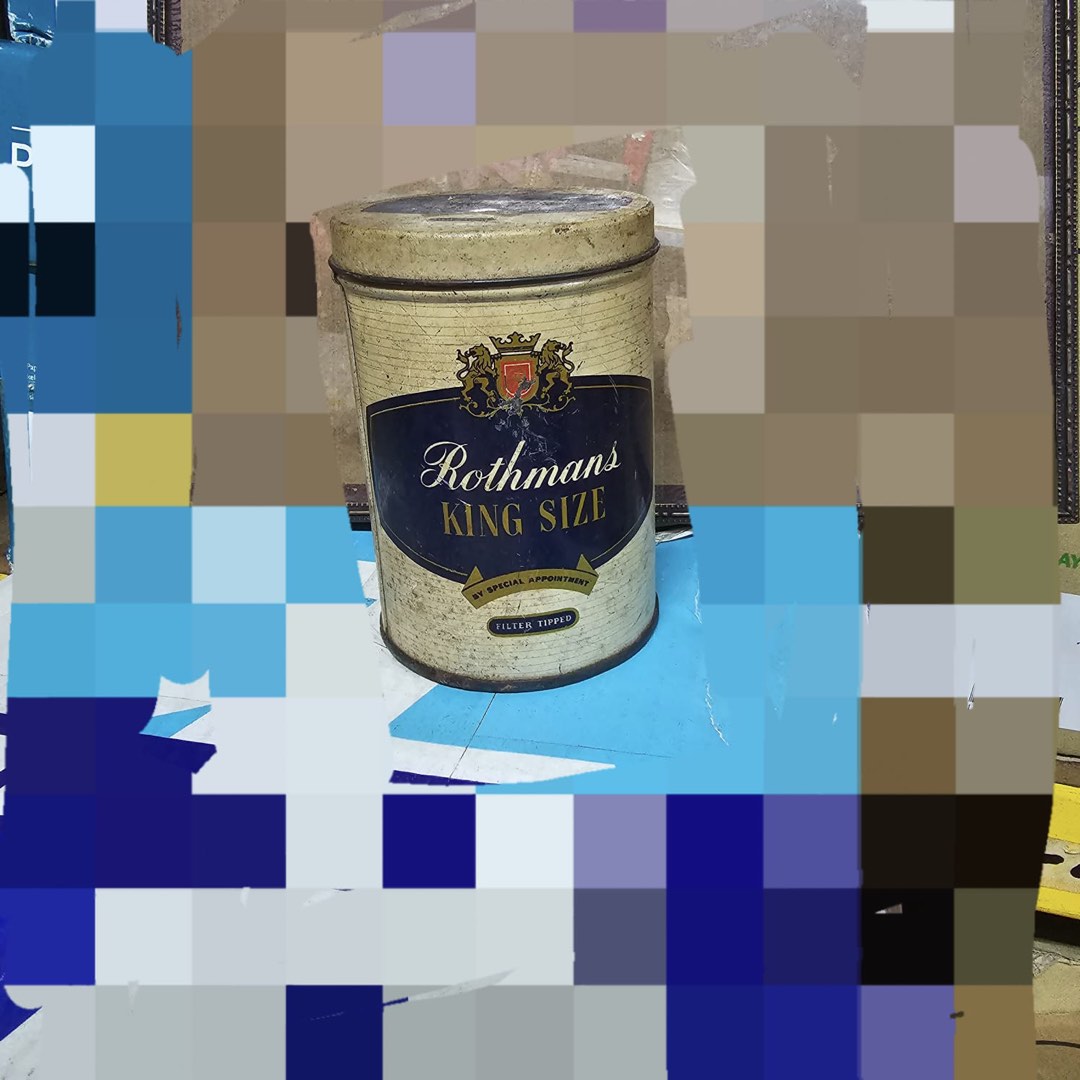 Rothmans, king size, London. Metal tin, Hobbies & Toys, Memorabilia ...
