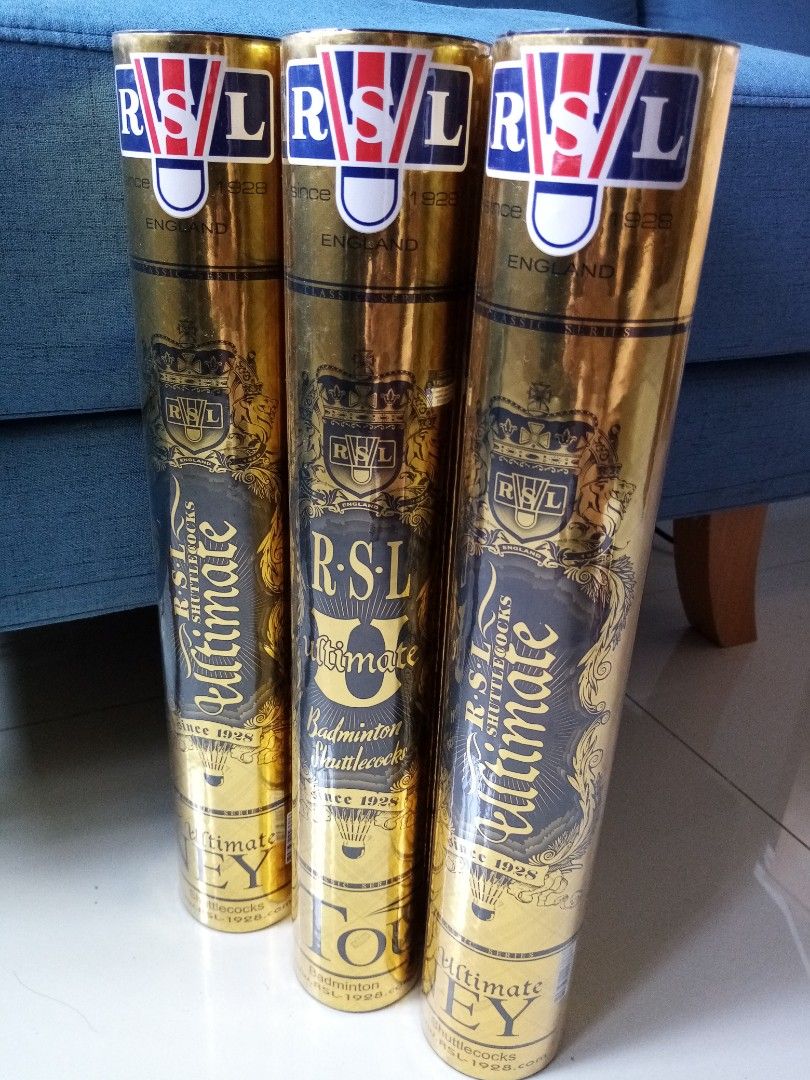 RSL Ultimate Shuttlecock, limited stock, Sports Equipment, Sports ...