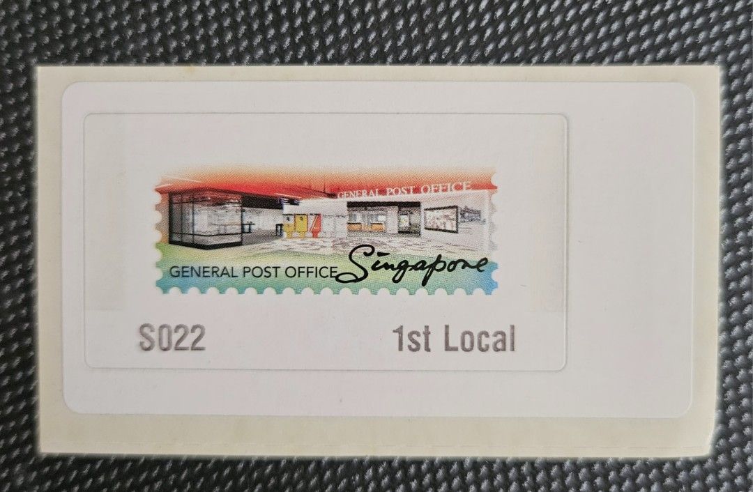 S022 SAM machine 1st local stamp, Everything Else on Carousell