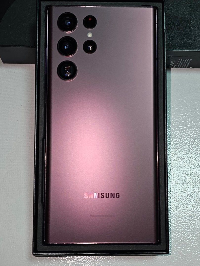 Galaxy S22 Ultra 5g Burgundy 512gb Mobile Phones And Gadgets Mobile
