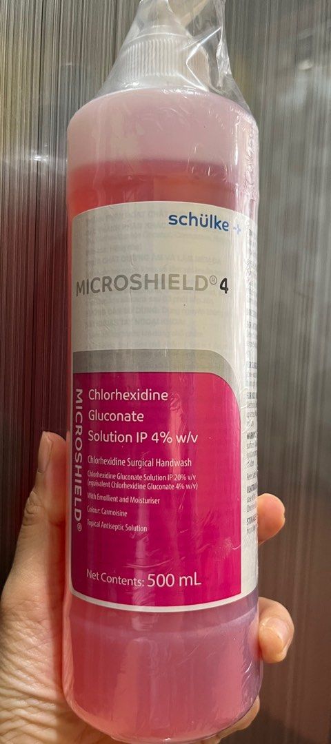 Schulke microshield chlorhexidine surgical handwash (500ml), Beauty ...