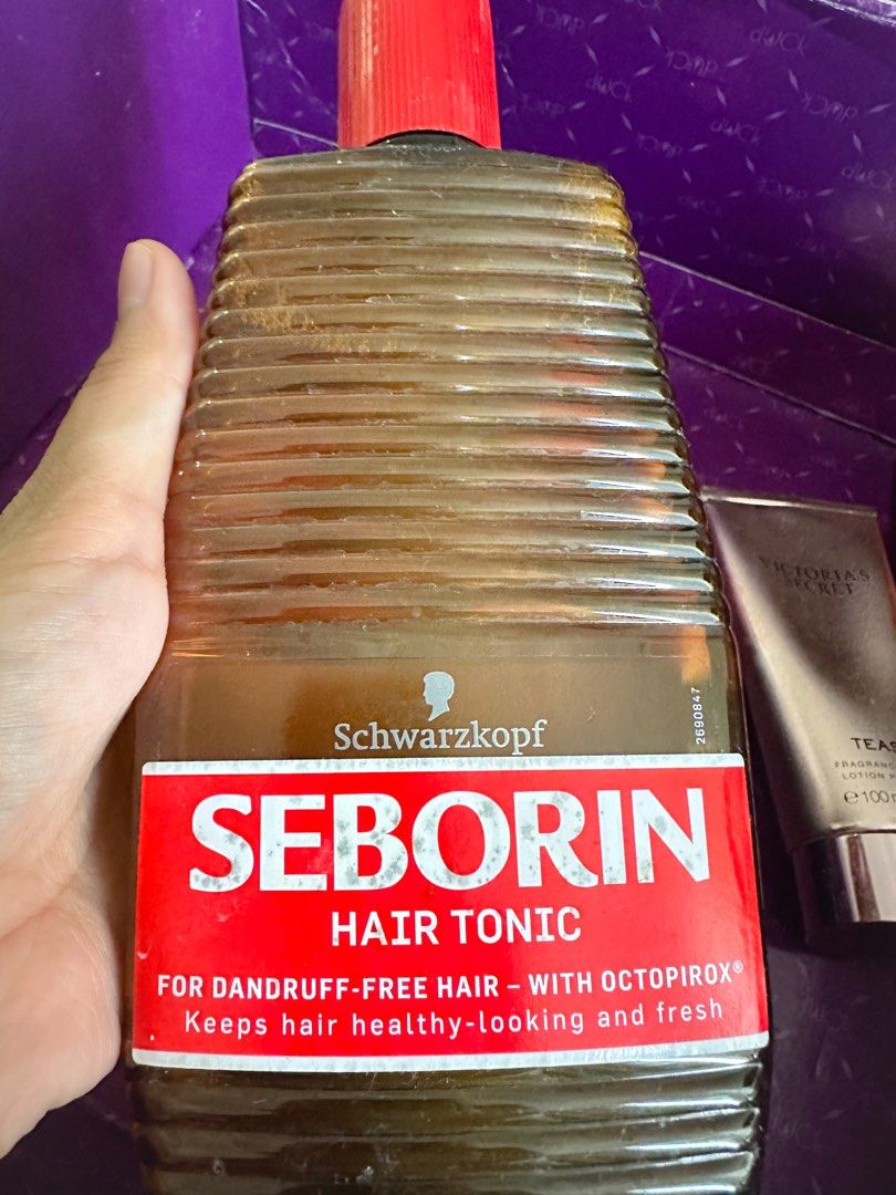 SCHWARZKOPF Seborin Anti Dandruff Hair Tonic 400ml, Beauty & Personal ...