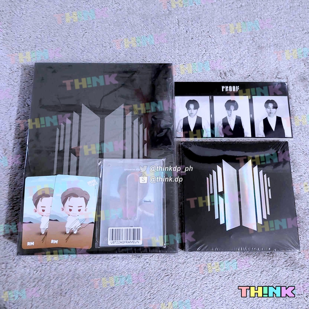 Sealed BTS PROOF Album Set with POB and Early Bird Gift ( standard and ...