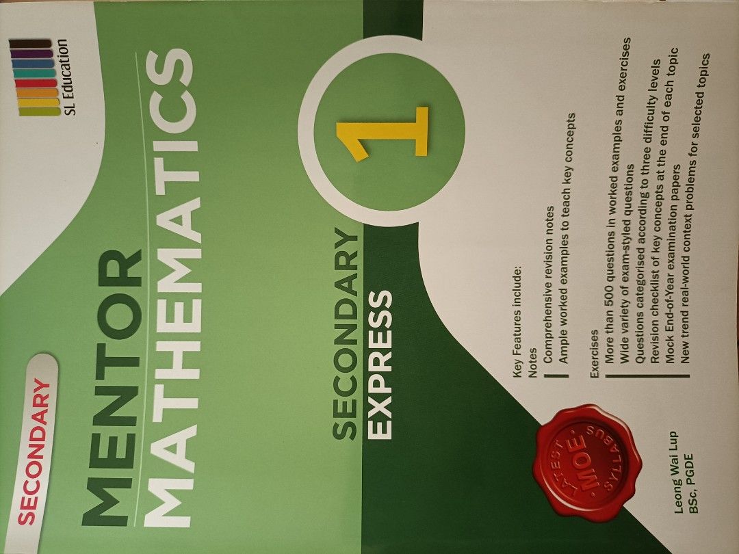 Sec 1 math practice book, Hobbies & Toys, Books & Magazines, Textbooks ...