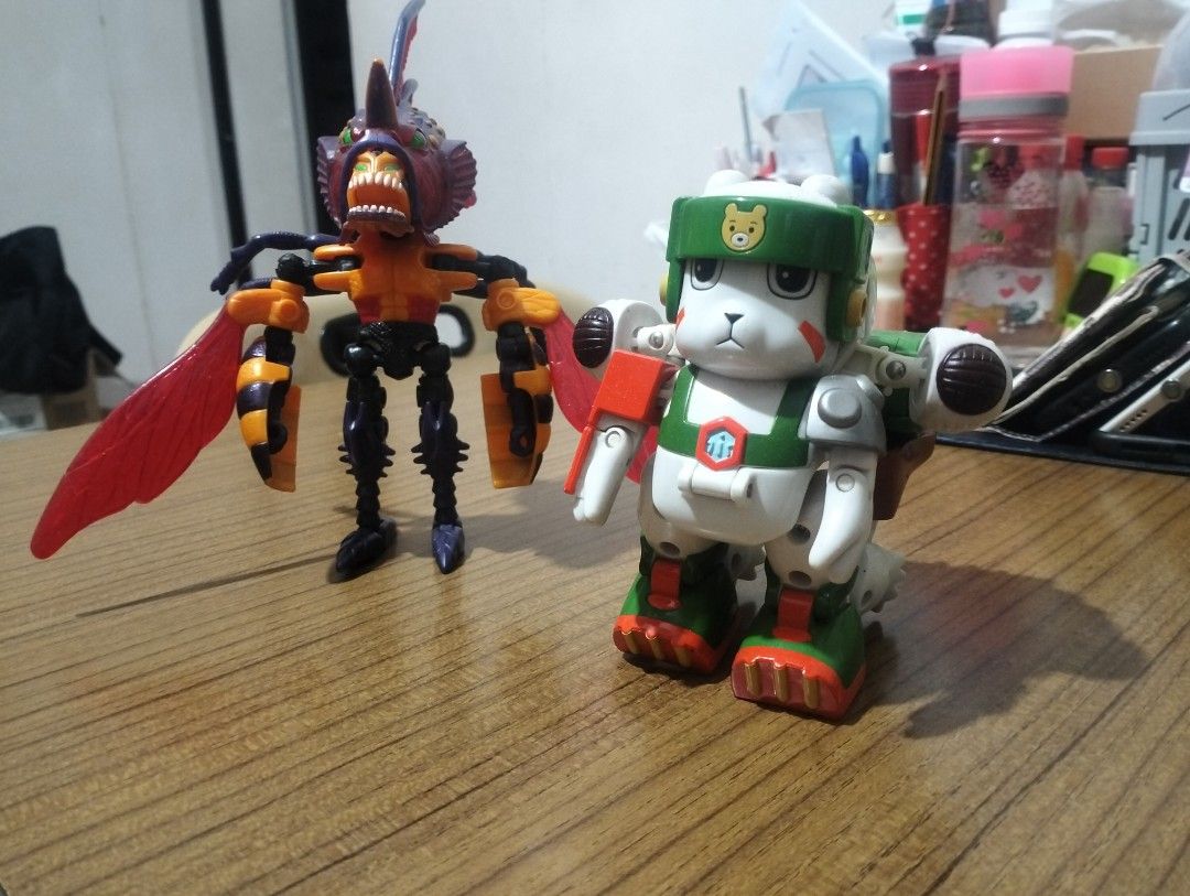 Selling 2x digimon/transformer, Hobbies & Toys, Toys & Games on Carousell