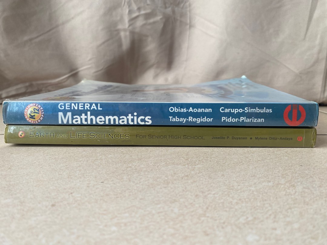 Senior High School Books (ELS, GenMath), Hobbies & Toys, Books ...