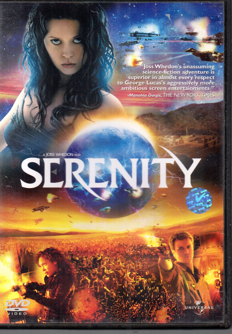 Serenity ***original dvd***, Hobbies & Toys, Music & Media, CDs & DVDs on Carousell
