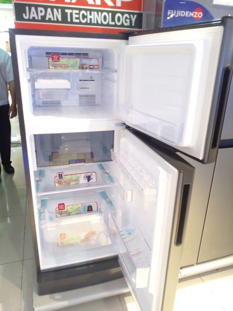Sharp Inverter Two Door No Frost Refrigerator 6.6cft 7.9cft 9cft 11cft ...