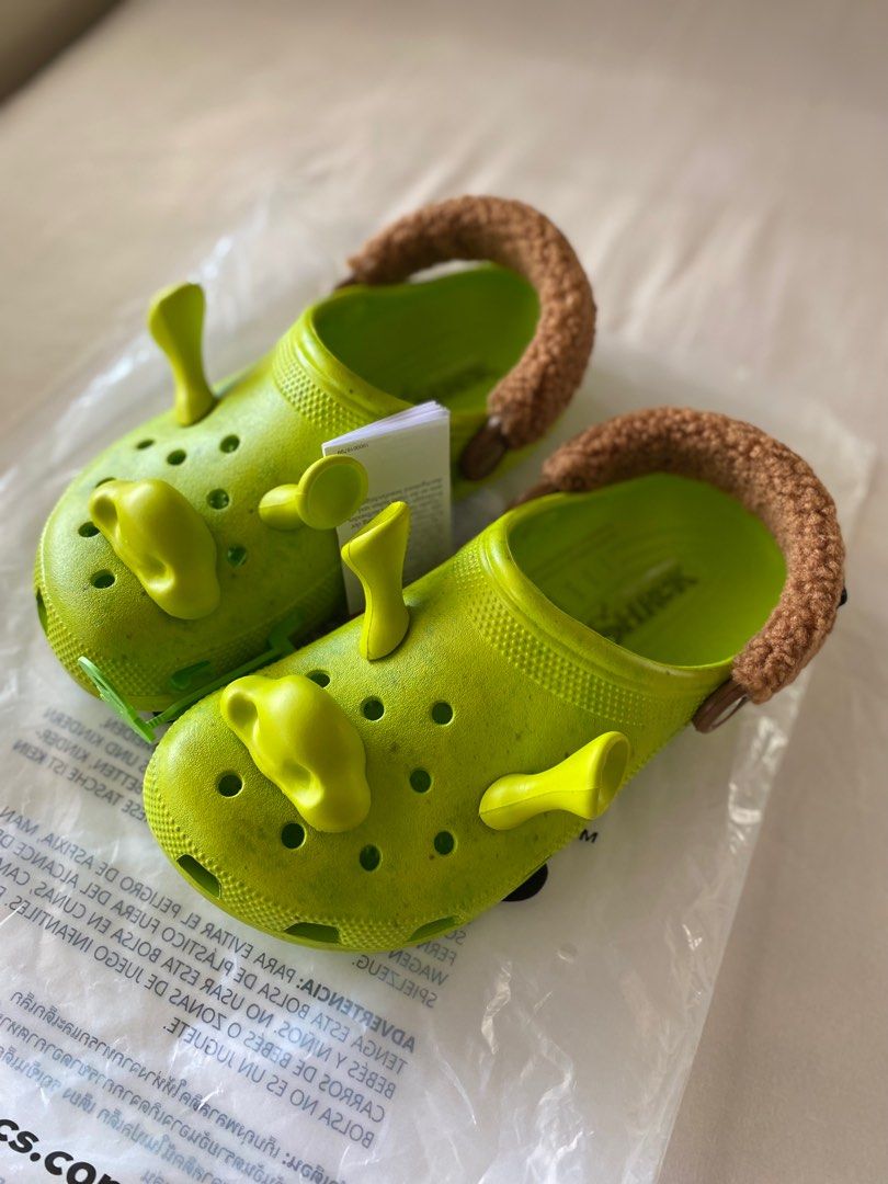 Shrek Crocs Classic Clogs, Men's Fashion, Footwear, Sneakers on Carousell