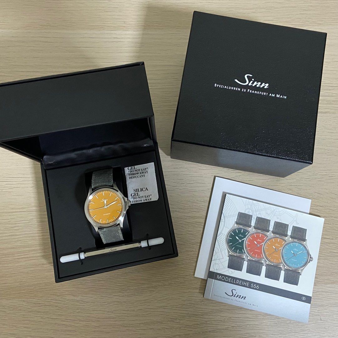 Sinn 556 Citrine Yellow, Luxury, Watches on Carousell