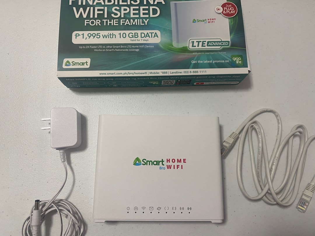 Smart Bro Home Wifi LTE Advanced, Computers & Tech, Office & Business ...
