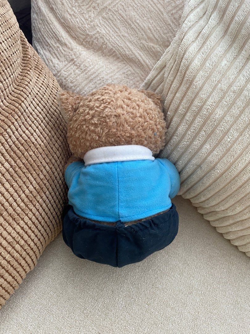 Soft toy papa father teddy bear glasses spectacles bear, Hobbies & Toys, Toys & Games on Carousell