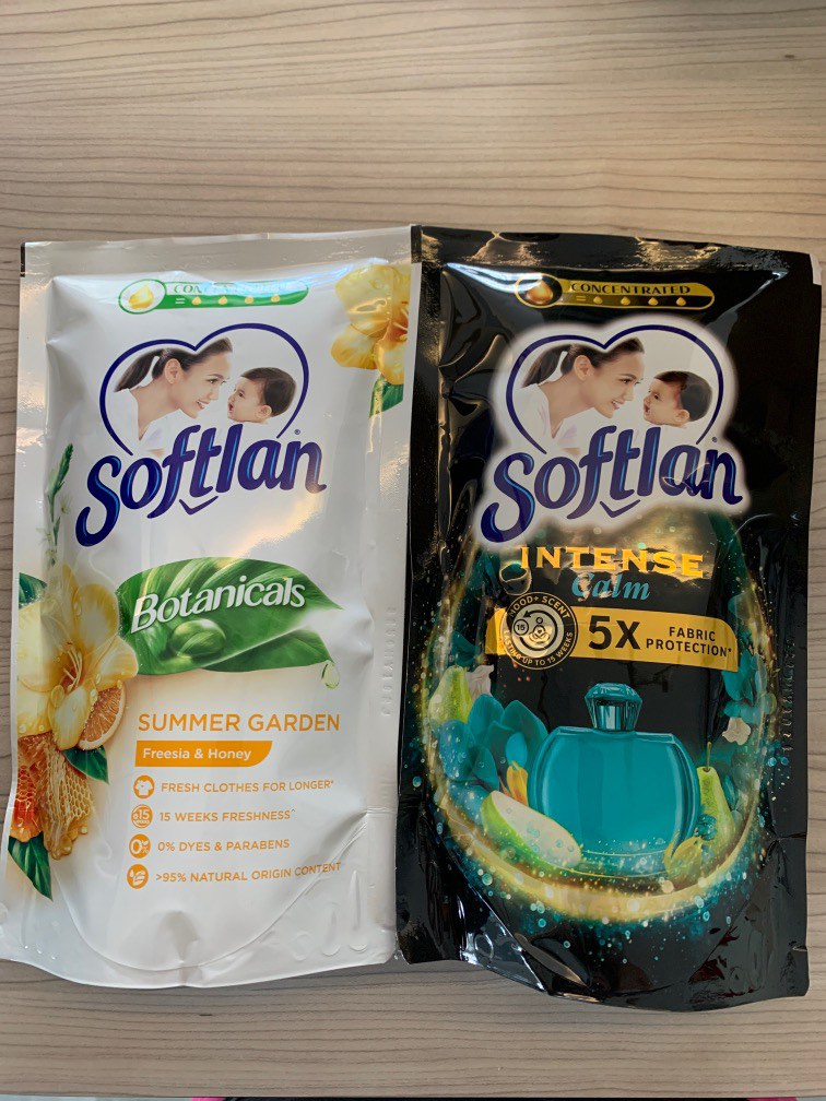 Softlan concentrate fabric softener, Furniture & Home Living, Cleaning ...