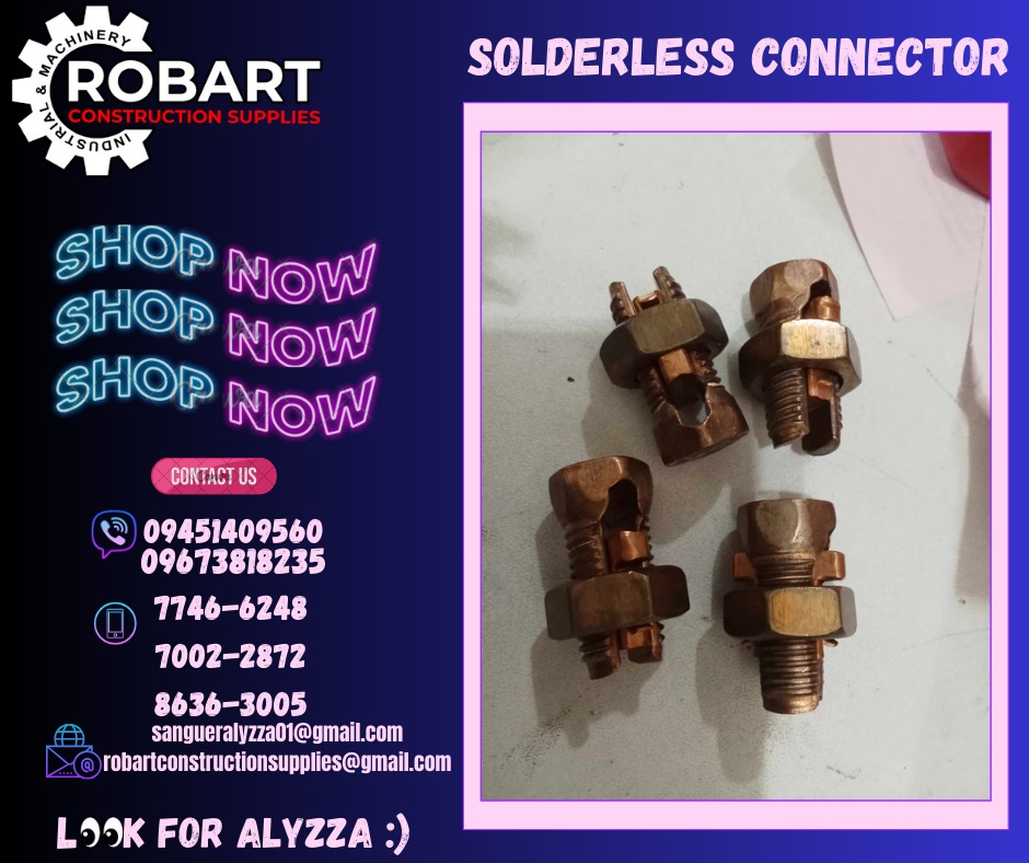 SOLDERLESS CONNECTOR, Commercial & Industrial, Construction Tools ...