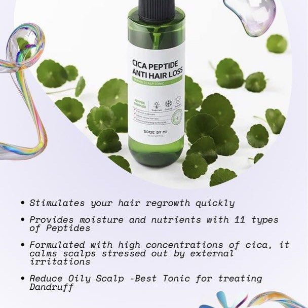 Some by mi Cica Peptide Anti Hair Loss Derma Scalp Tonic Spray 150ml ...