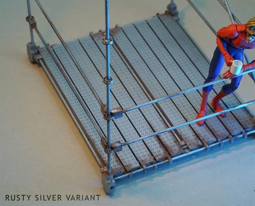 SPECIAL SALE! *Urgent Pre-Order!* Scaffolding Diorama 1/12 6 inch scale ...