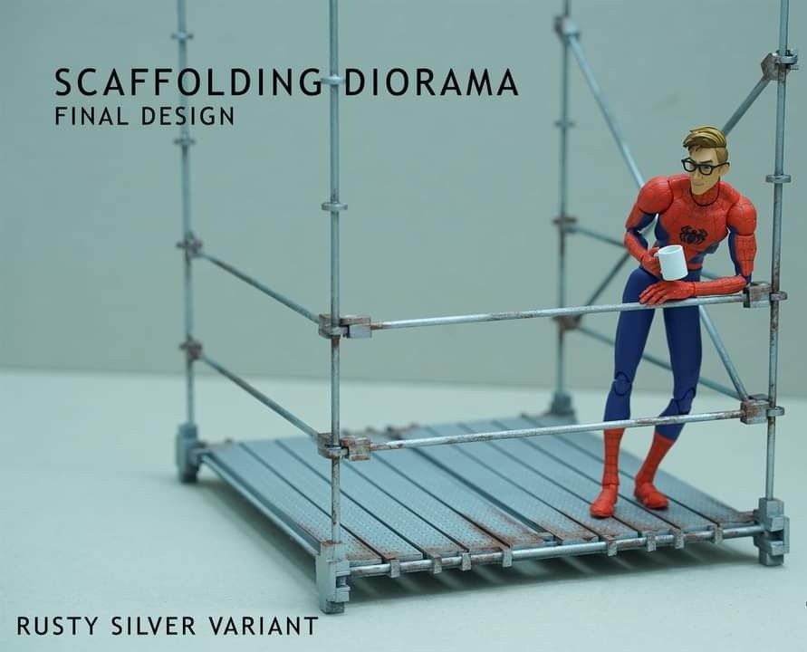 SPECIAL SALE! *Urgent Pre-Order!* Scaffolding Diorama 1/12 6 inch scale ...