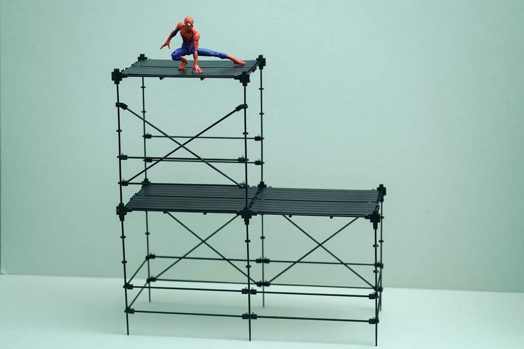 SPECIAL SALE! *Urgent Pre-Order!* Scaffolding Diorama 1/12 6 inch scale ...