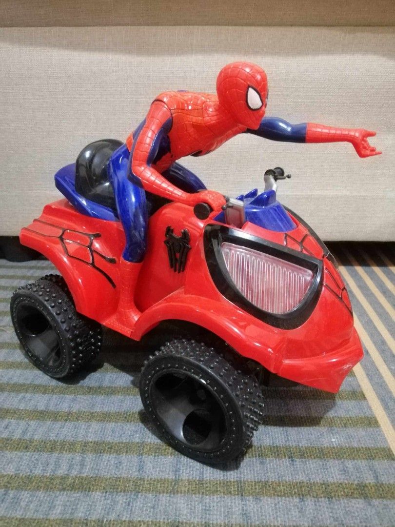 Spiderman Car, Hobbies & Toys, Toys & Games on Carousell