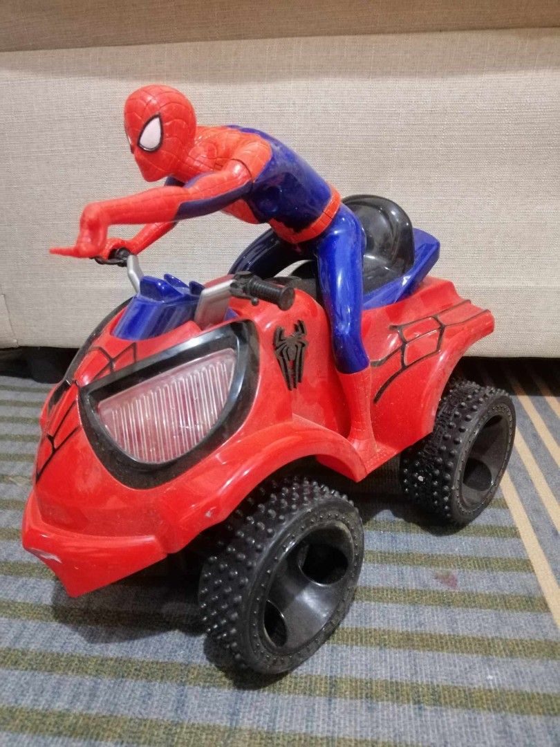 Spiderman Car, Hobbies & Toys, Toys & Games on Carousell