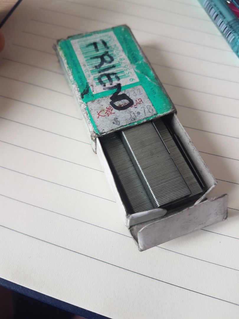 Stapler Bullets- Thick, Hobbies & Toys, Stationery & Craft, Stationery ...