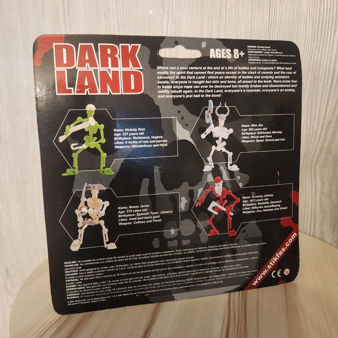 Stikfas Kooti Kooti Wrestling Stiks Series 1 and Stikfas Dark Land ...