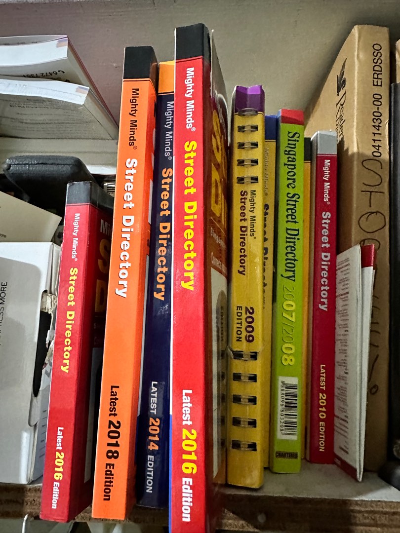 Street directory, Hobbies & Toys, Books & Magazines, Travel & Holiday ...
