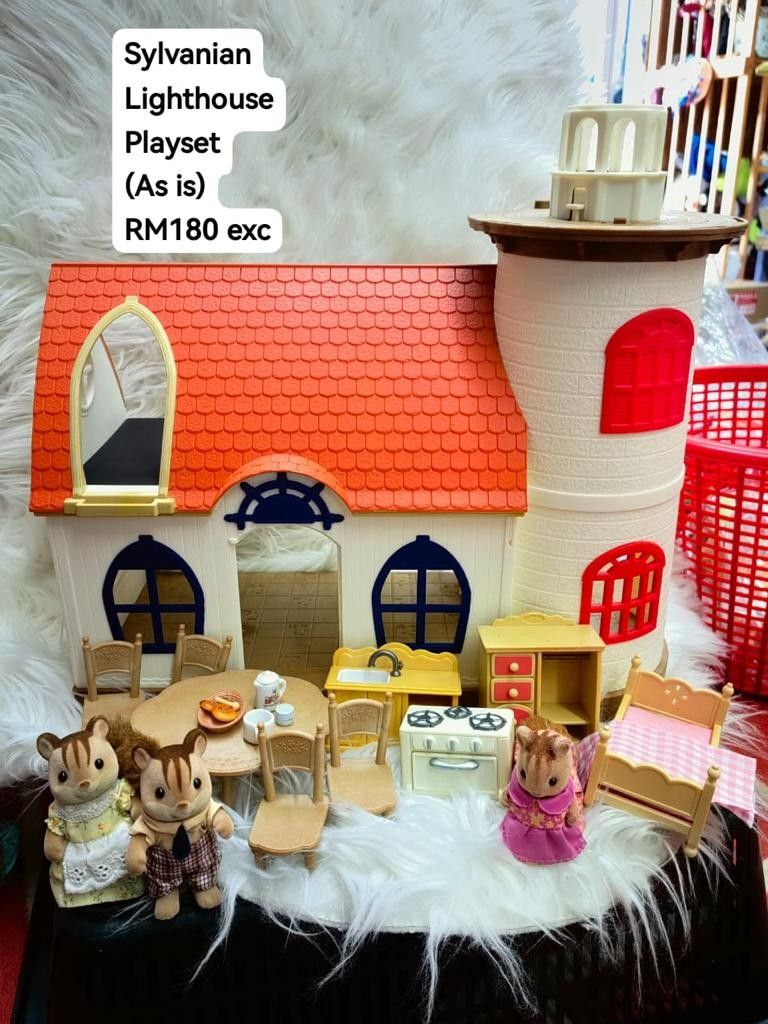 Sylvanian Lighthouse Playset, Hobbies & Toys, Toys & Games on Carousell